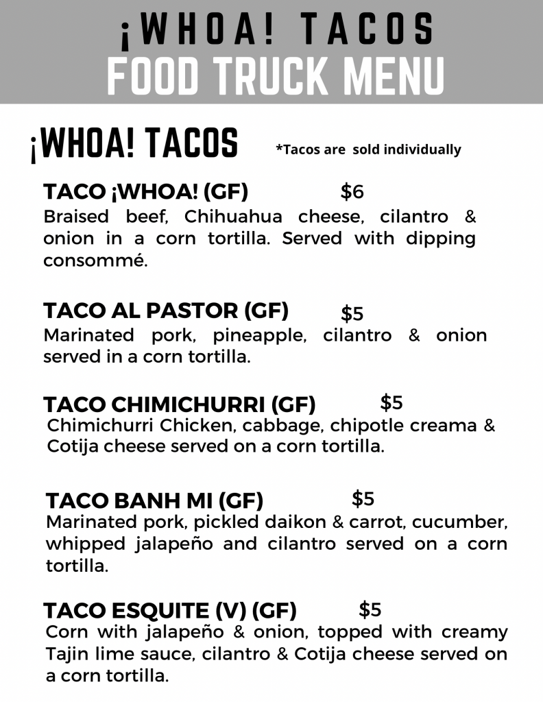 Tacos Godoy Food Truck Menu at Todd Bushman blog